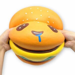 Kawaii Jumbo Burger Squishy - Squishies USA