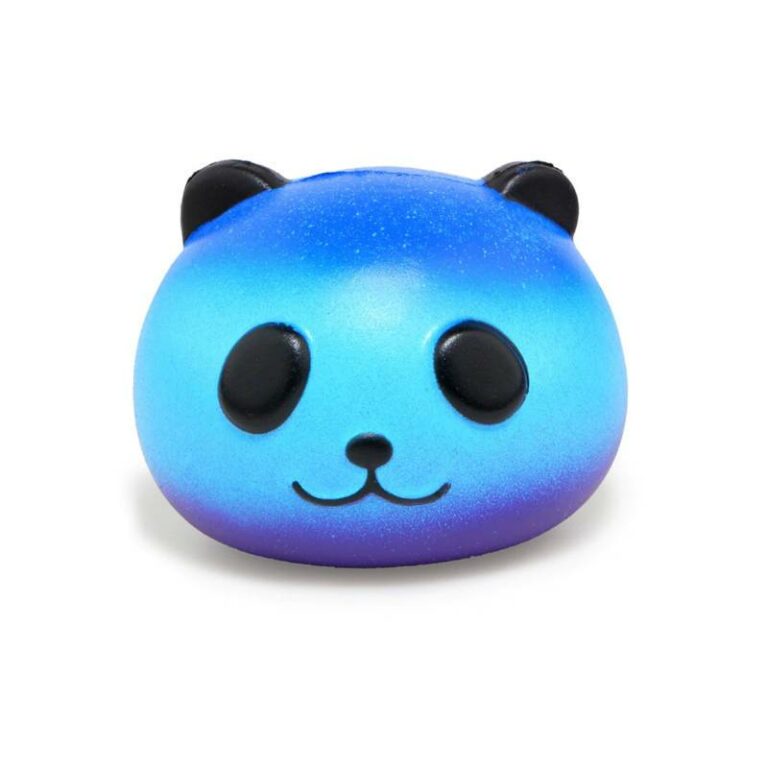 Galaxy Panda Head Squishy - Squishies USA