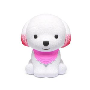 White Dog Squishy - Squishies USA