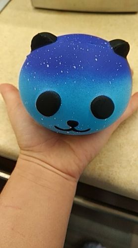 Galaxy Panda Head Squishy - Squishies USA